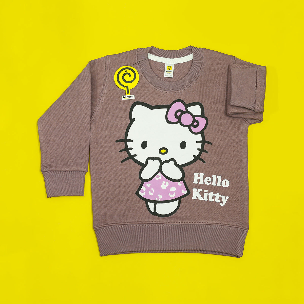 Hello Kitty Deep Mauve Sweatshirt – BonBon.pk