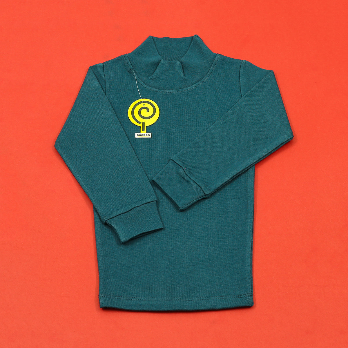 Dark Teal High Neck BN199 – BonBon.pk