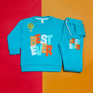 Best Ever Cyan Tracksuit – BonBon.pk
